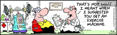 Fitness Suggestion Cartoons and Comics - funny pictures from CartoonStock