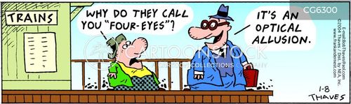 Optical Cartoons and Comics - funny pictures from CartoonStock