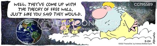 Free Will Cartoons and Comics - funny pictures from CartoonStock