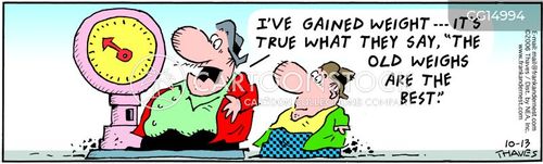 Gaining Cartoons and Comics - funny pictures from CartoonStock