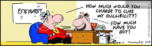 Gullible Cartoons and Comics - funny pictures from CartoonStock