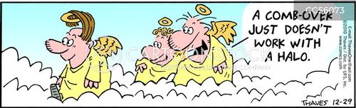 Combover Cartoons and Comics - funny pictures from CartoonStock