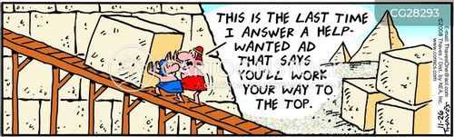 Working Your Way Up Cartoons and Comics - funny pictures from CartoonStock