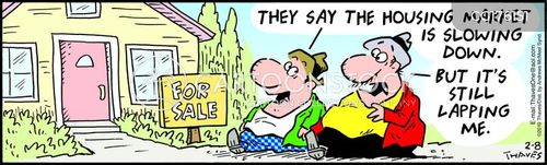 Slow Market Cartoons and Comics - funny pictures from CartoonStock