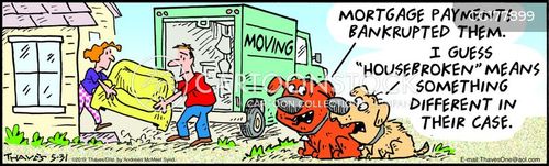 Moving House Cartoons and Comics - funny pictures from CartoonStock
