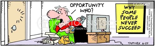 Unlikely Success Cartoons and Comics - funny pictures from CartoonStock