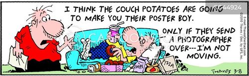 Lazy Boy Cartoons and Comics - funny pictures from CartoonStock