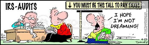 Irs Auditor Cartoons and Comics - funny pictures from CartoonStock