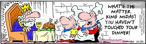 Midas Cartoons and Comics - funny pictures from CartoonStock