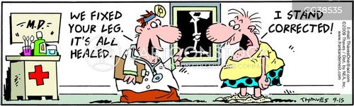 Orthopedics Cartoons and Comics - funny pictures from CartoonStock