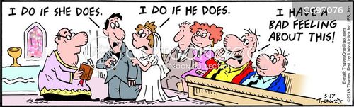 Hesitate Cartoons and Comics - funny pictures from CartoonStock