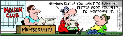 Cost Of Membership Cartoons and Comics - funny pictures from CartoonStock
