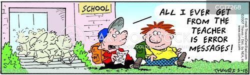 Educational Feedback Cartoons and Comics - funny pictures from CartoonStock