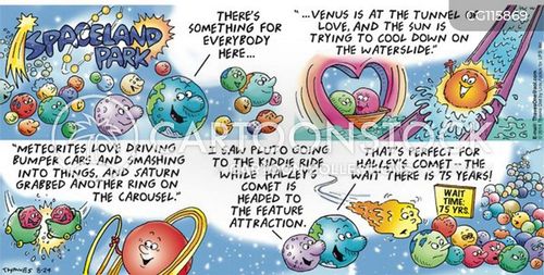 Halley's Comet Cartoons and Comics - funny pictures from CartoonStock