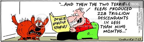 Frightening Story Cartoons and Comics - funny pictures from CartoonStock