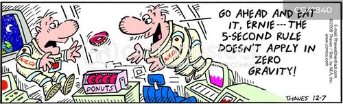 Zero Gravity Cartoons and Comics - funny pictures from CartoonStock
