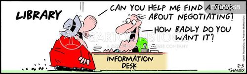 Negotiated Cartoons and Comics - funny pictures from CartoonStock