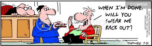 Sworn Cartoons and Comics - funny pictures from CartoonStock