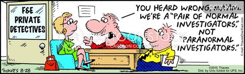 Paranormal Cartoons and Comics - funny pictures from CartoonStock