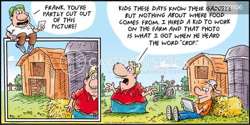 Cropping Cartoons and Comics - funny pictures from CartoonStock