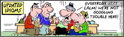 Stay Calm Cartoons and Comics - funny pictures from CartoonStock