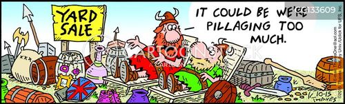 Plundered Treasures Cartoons and Comics - funny pictures from CartoonStock