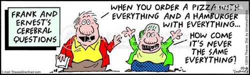 Food Ingredients Cartoons and Comics - funny pictures from CartoonStock