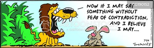 Prey And Predator Cartoons and Comics - funny pictures from CartoonStock
