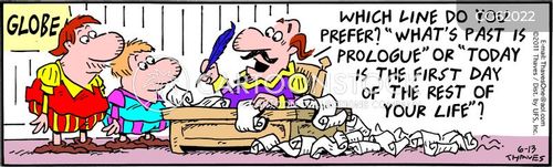 Prologues Cartoons and Comics - funny pictures from CartoonStock