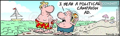 Campaign Spot Cartoons and Comics - funny pictures from CartoonStock