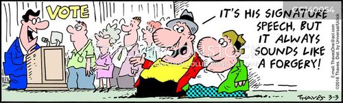 Falsification Cartoons and Comics - funny pictures from CartoonStock