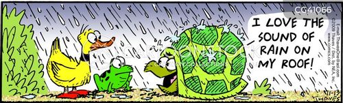 Raindrops Cartoons and Comics - funny pictures from CartoonStock