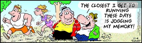 Memory Exercise Cartoons and Comics - funny pictures from CartoonStock