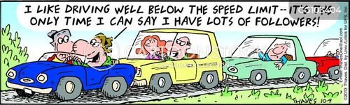 Slow Car Cartoons and Comics - funny pictures from CartoonStock