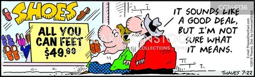 Cost Promotion Cartoons and Comics - funny pictures from CartoonStock