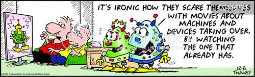 Science Gadgets Cartoons and Comics - funny pictures from CartoonStock