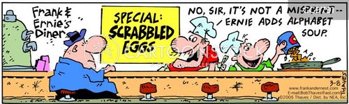 Scrambled Cartoons and Comics - funny pictures from CartoonStock