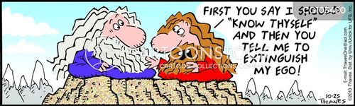 Self-awareness Cartoons and Comics - funny pictures from CartoonStock