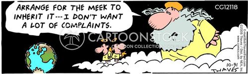 Meek Shall Inherit The Earth Cartoons and Comics - funny pictures from ...