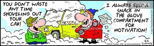 Snowdrift Cartoons and Comics - funny pictures from CartoonStock