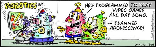 Robotics Development Cartoons and Comics - funny pictures from CartoonStock
