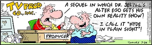 Plot Development Cartoons and Comics - funny pictures from CartoonStock