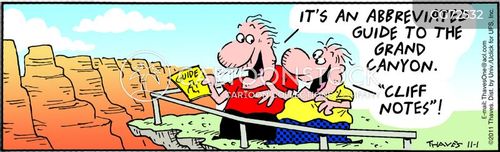 Cliffsnotes Cartoons and Comics - funny pictures from CartoonStock