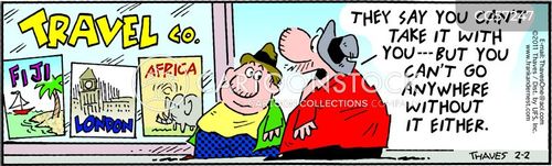 Gastos De Viaje Cartoons and Comics - funny pictures from CartoonStock