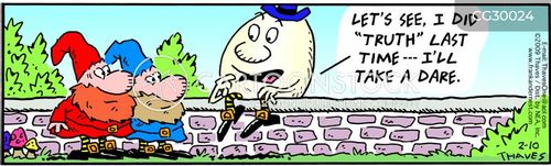 Truth Or Dare Cartoons and Comics - funny pictures from CartoonStock