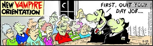 Vampire Coach Cartoons and Comics - funny pictures from CartoonStock