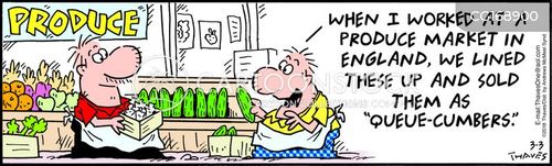 Cucumber Cartoons and Comics - funny pictures from CartoonStock