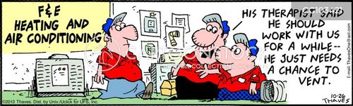 Vent Cartoons and Comics - funny pictures from CartoonStock