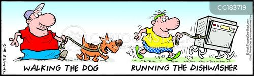 Dog Ran Off Cartoons and Comics - funny pictures from CartoonStock