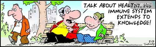Immune System Cartoons and Comics - funny pictures from CartoonStock